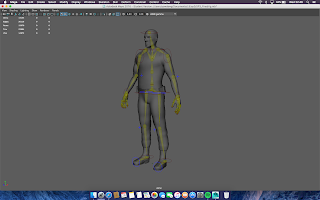 Pratyush Bhadola work: Rigging using Humanik in Maya