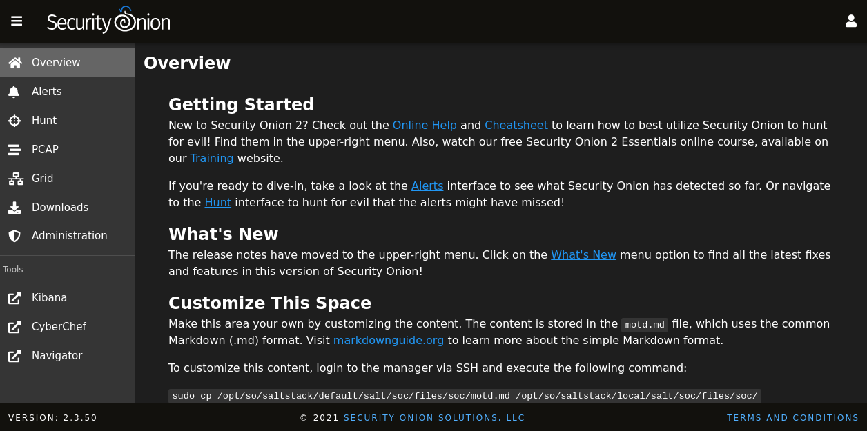 Security Onion: Security Onion 2.3.50 now available!