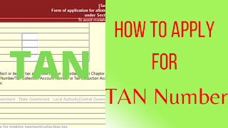 How To Apply For TAN Number