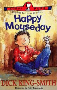 Momo celebrating time to read: Happy Mouse Day by Dick King Smith