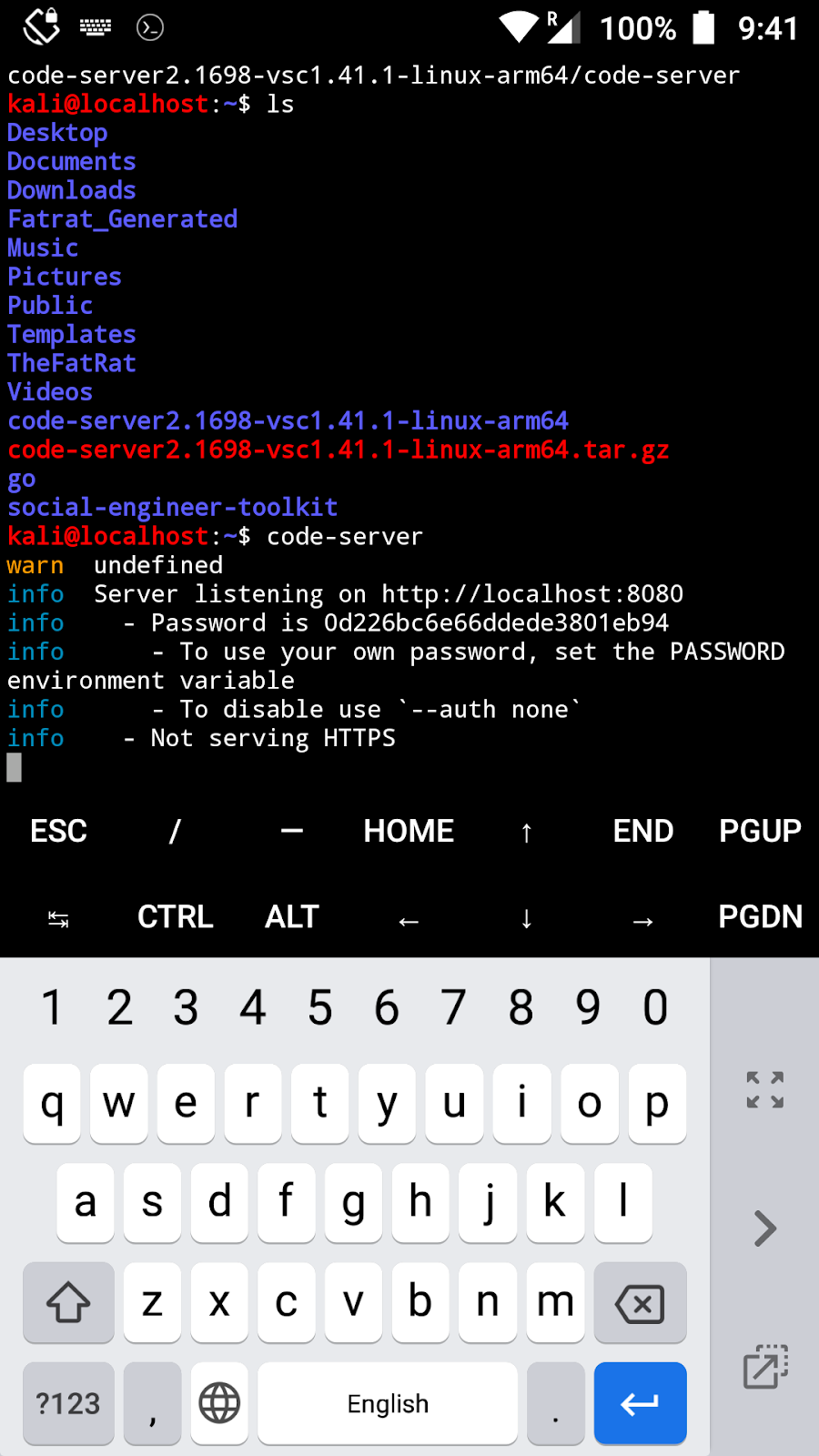 How To Install Vscode On Android Mobile Vscode Run Kali Linux Android Without Root