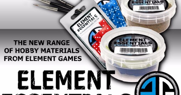 Wargame News and Terrain: Element Games: Element Essentials Range Launch