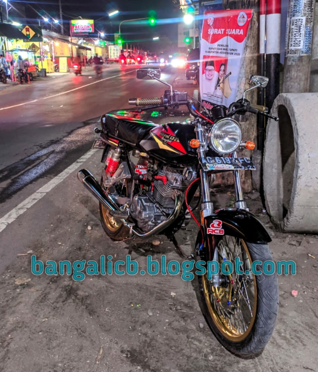 blogger otodidak: Modifikasi Honda GL max atau pro