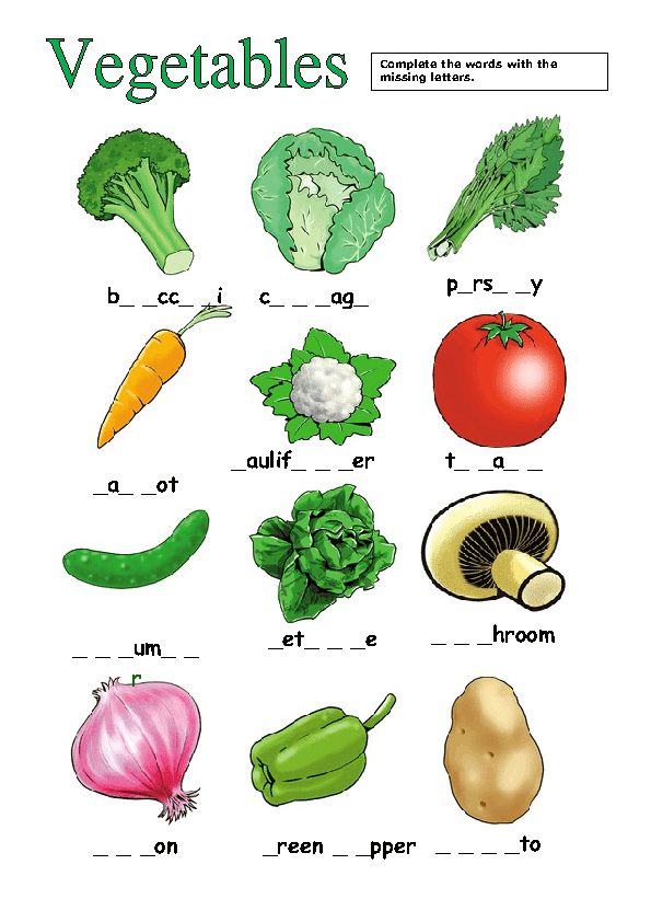 9 Letter Vegetable ~ Thankyou Letter