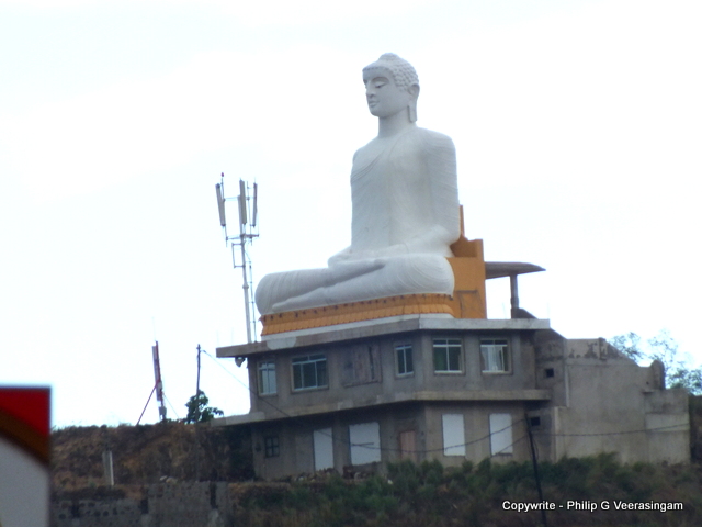 Images of Sri Lanka on blogspot.com: Statue on a hill overlooking the ...