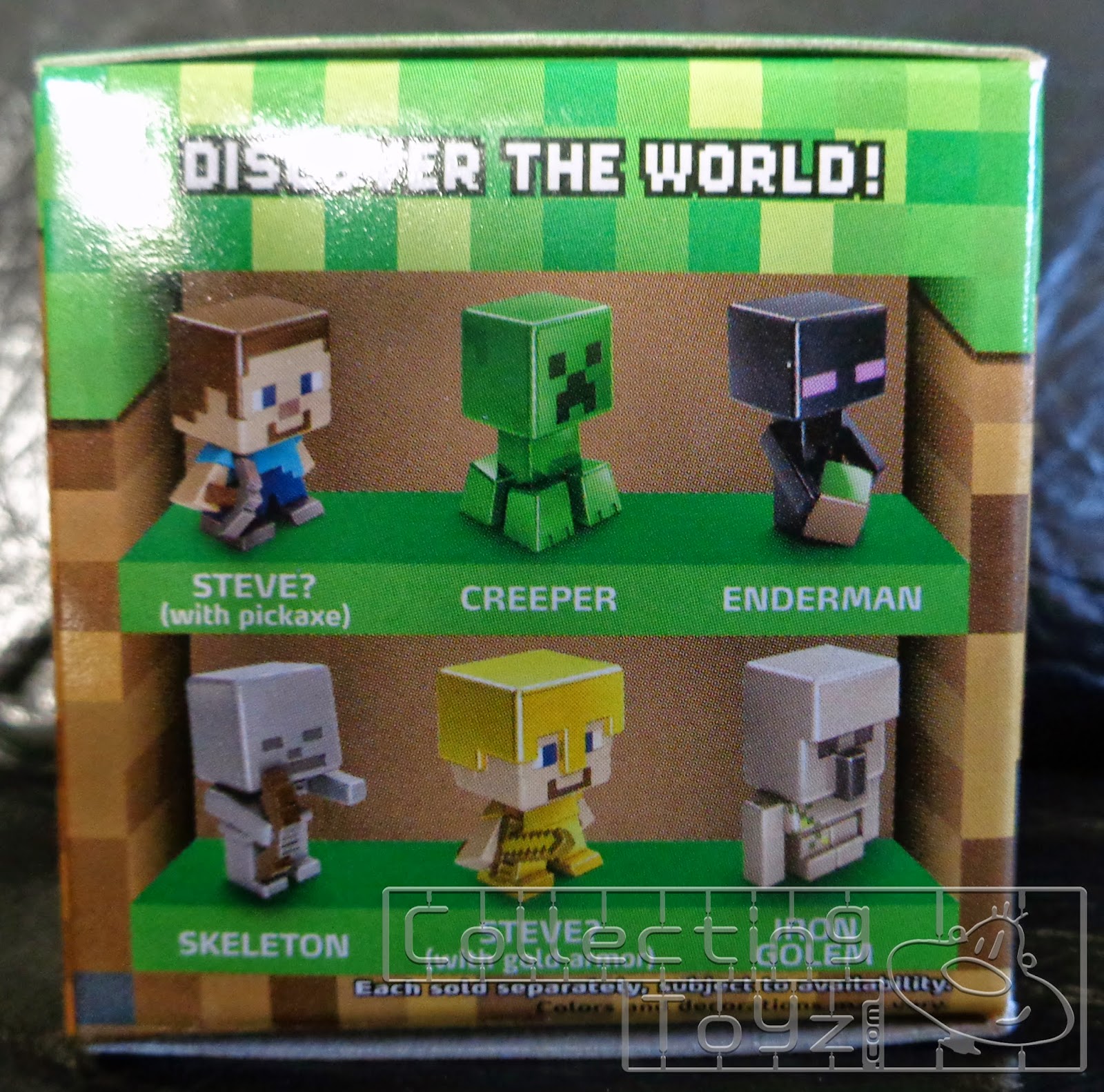 Collecting Toyz: Minecraft Grass Series 1 Mini Figure
