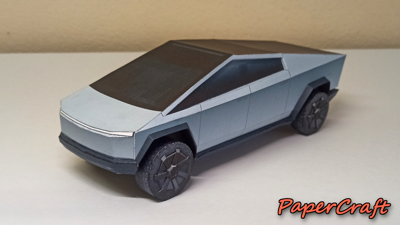 Yoshiny's Design: TESLA CYBERTRUCK PaperCraft