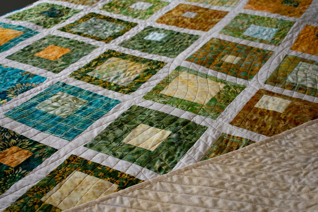 Quilt Art by Lena Pugachova: Floating Squares