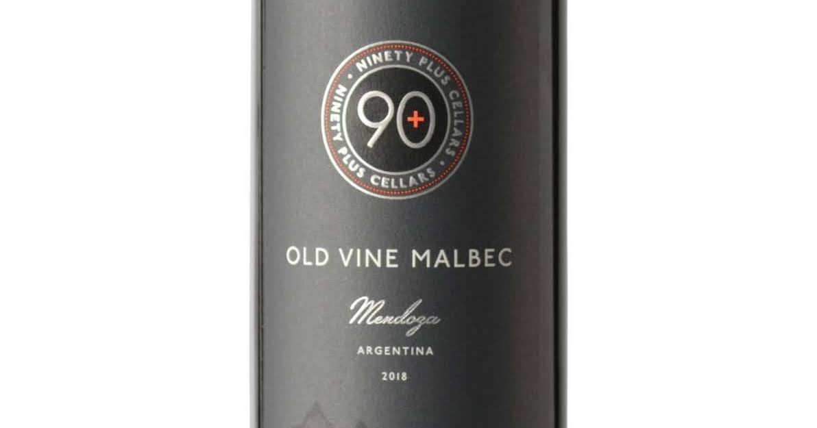 Dylan's Wine Blog: Tasting - 90 Plus Cellars Old Vine Malbec