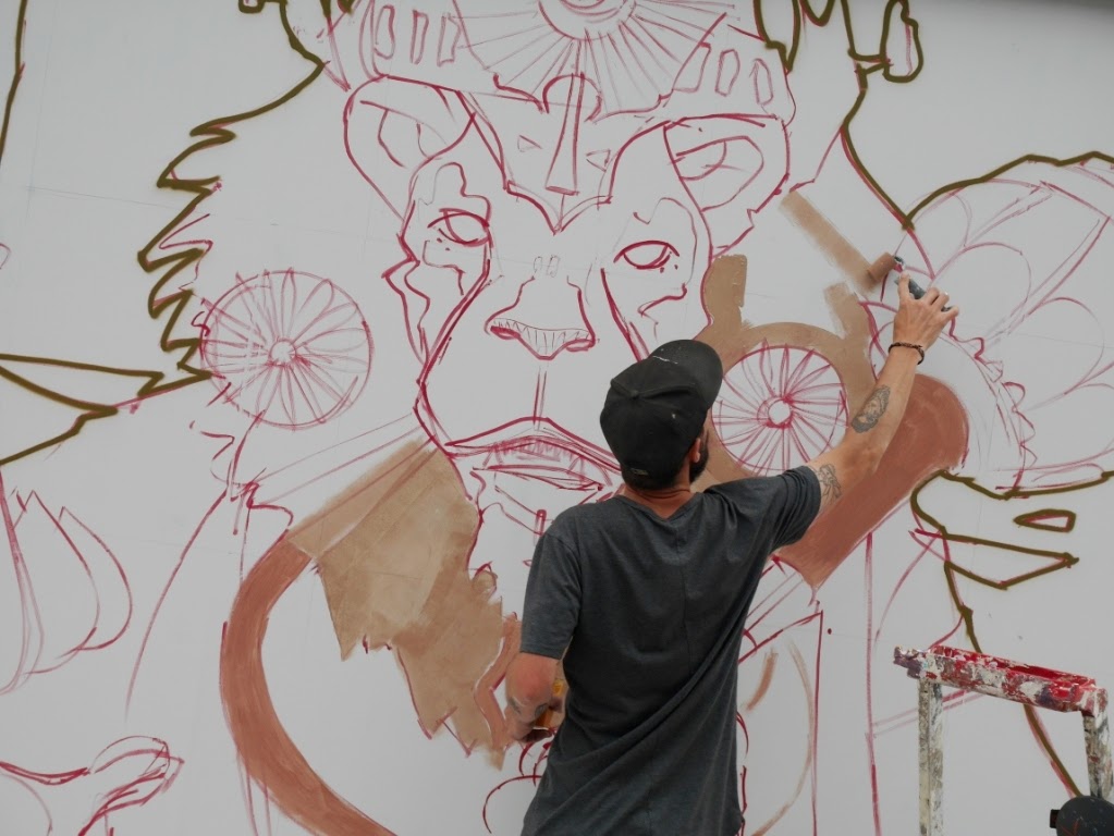 PSOMAN X BOZAR BRUSSELS Art on Train