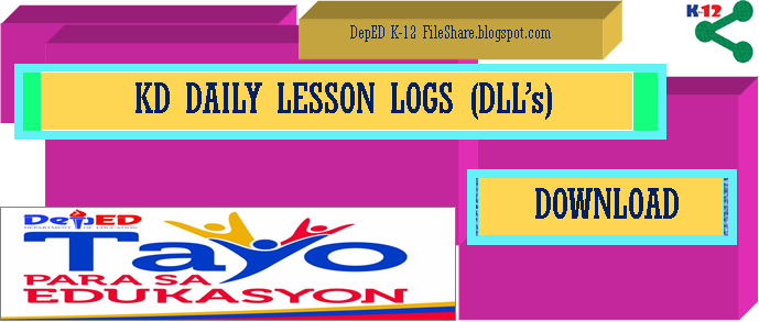 LATEST UPDATE! KINDERGARTEN DAILY LESSON LOGS (DLL's) - DepED K-12 File ...