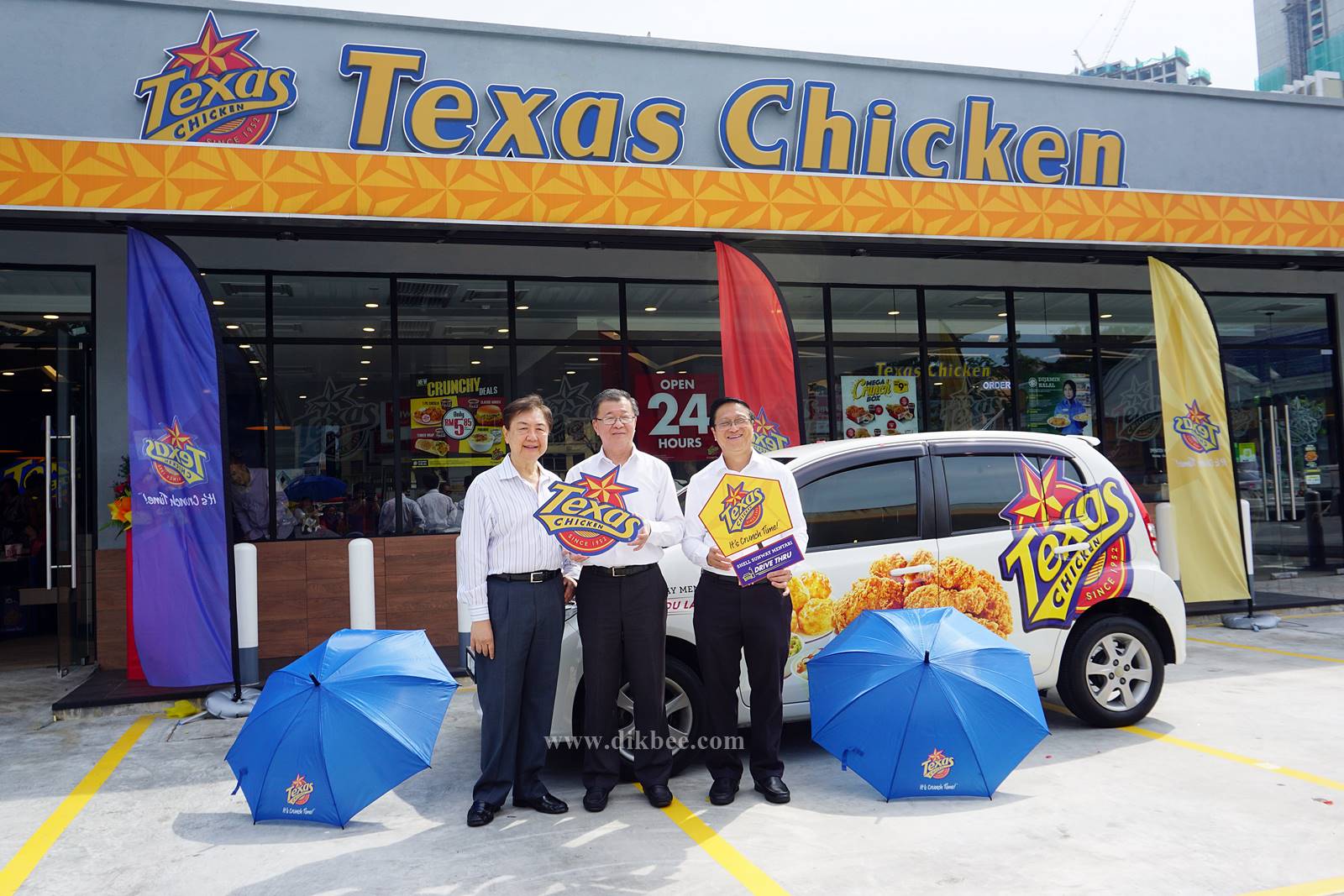Texas Chicken Drive-Thru Pertama Di Lembah Klang