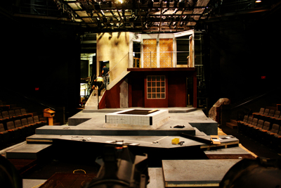 PlayMakers Page to Stage: Scenic Inspiration for Urinetown