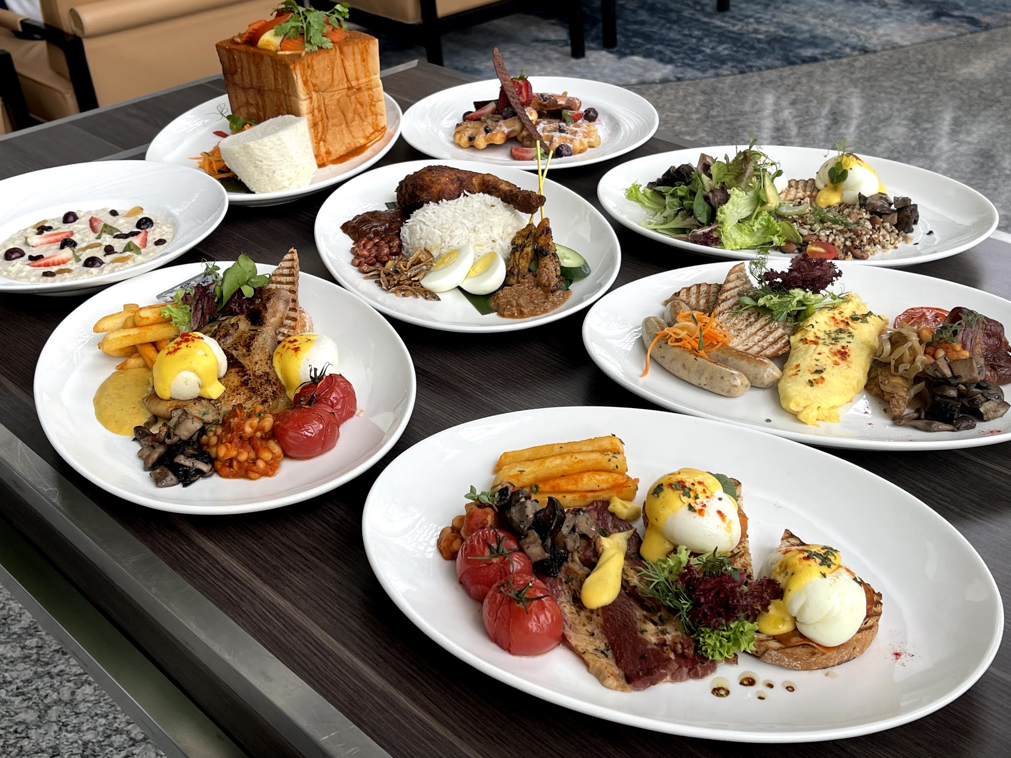 GARDEN COURT CAFÉ (GCC) MITEC TAWAR VARIASI SARAPAN PAGI DARI SERATA DUNIA