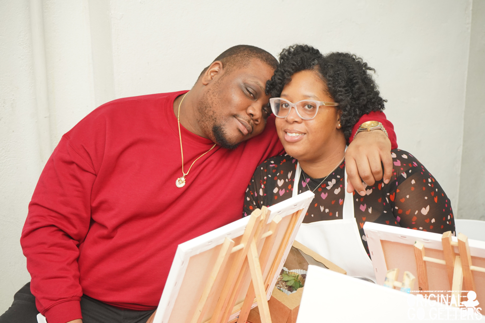 OriginalGoGetters: Paint sip and vibe 2-14-2021