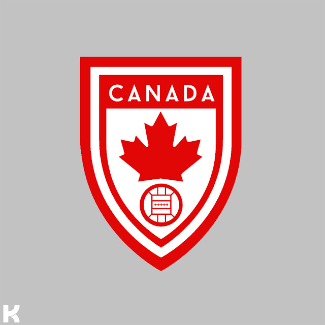 Canada National Team Logo and Jersey Concepts