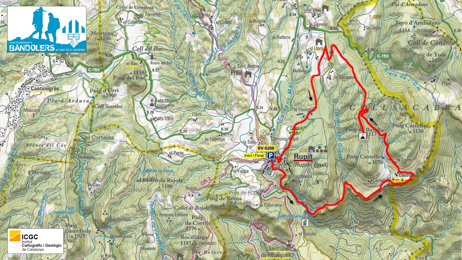 CE BANDOLERS de Sant Feliu Sasserra: Rupit