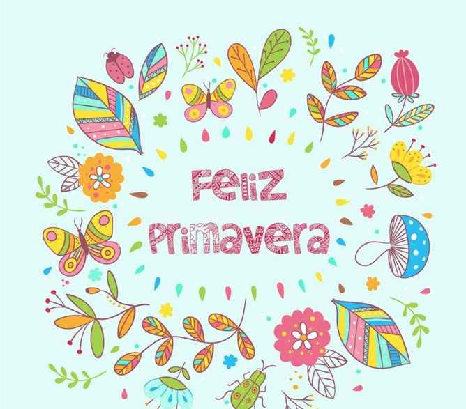 Feliz día de la primavera! Imágenes gratis para Facebook, Pinterest ...