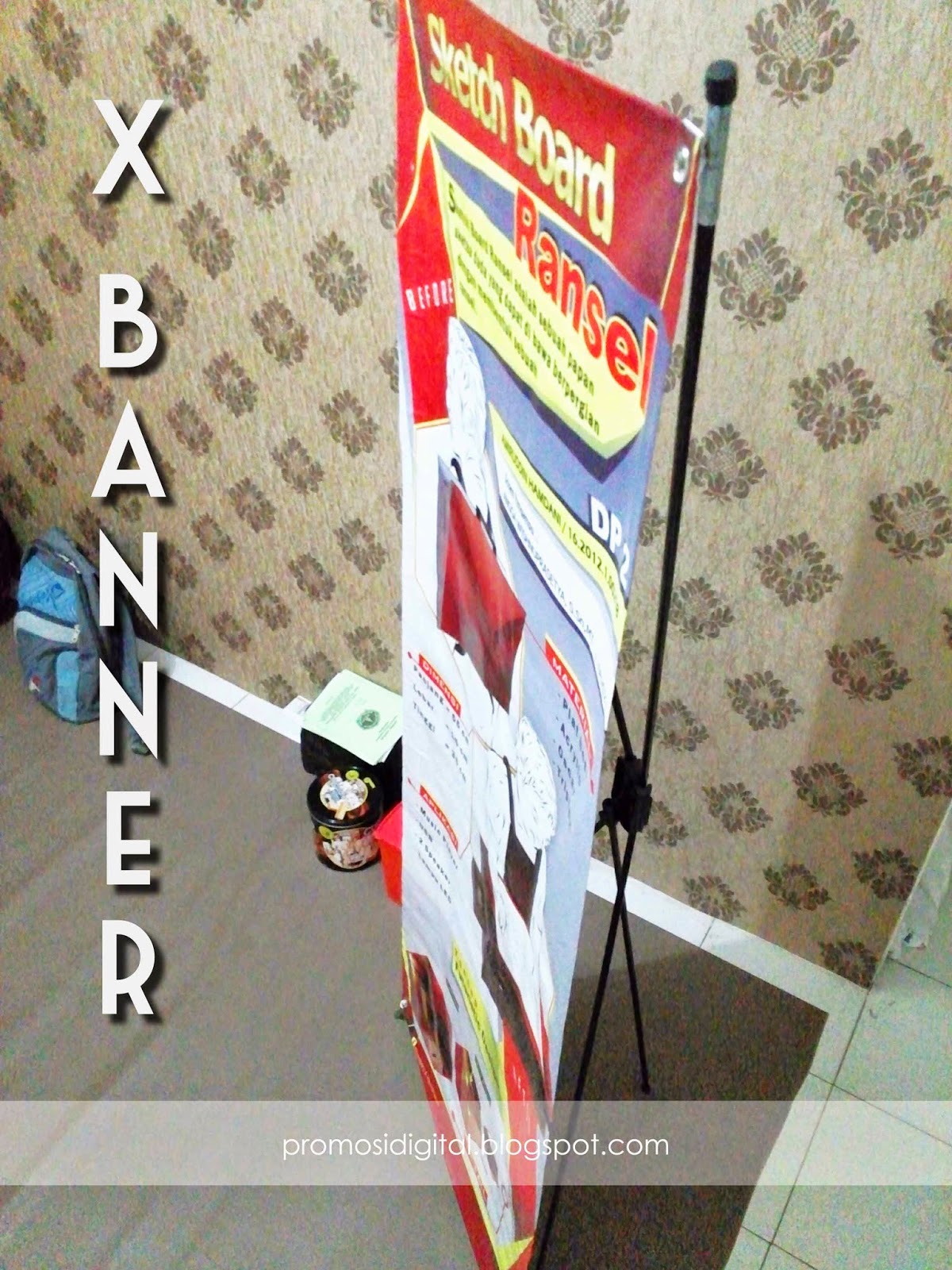 Percetakan Produk Promosi dan Souvenir: X Banner Promosi atau Standing ...