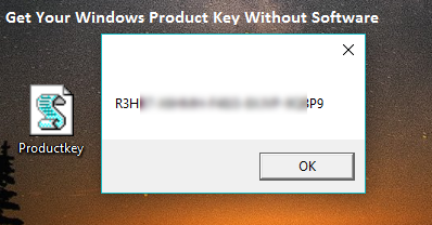 How to Find Windows Product Key in 1 Minute Without Any Software?