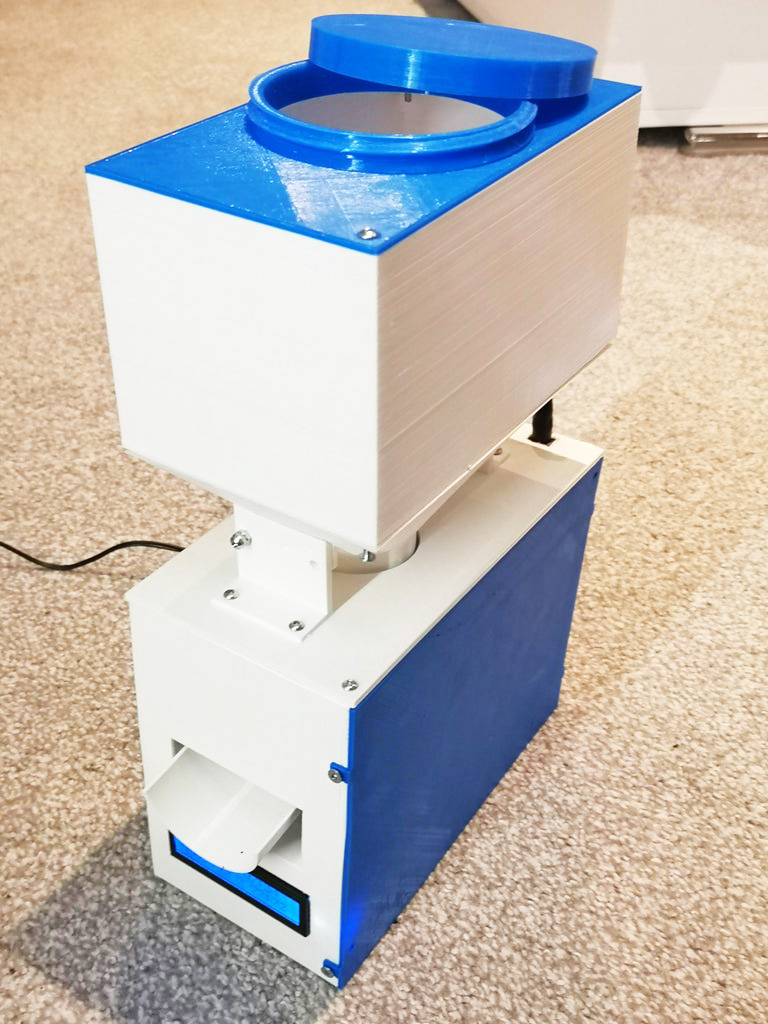 Make it easy!: Automatic pet feeder arduino - 3D Printed (with stepper ...