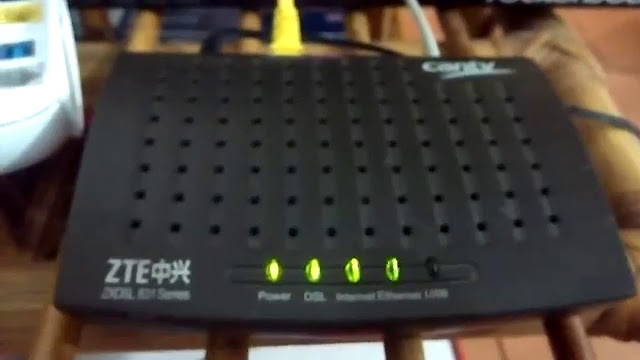 Como ingresar a este MODEM ABA ZTE ZXDSL831 - ADSL NETWORK