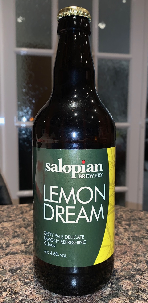 FOODSTUFF FINDS: Lemon Dream Beer (Co-Op @SalopianBrewery) By @SpectreUK