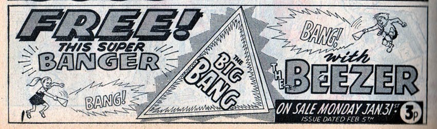 BLIMEY! The Blog of British Comics: Bangers and Bracelets, they're Free ...