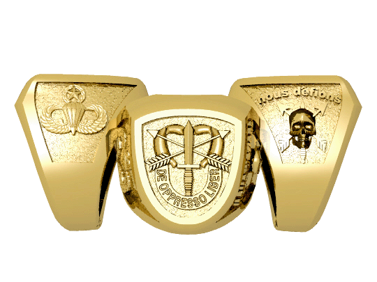 Samukele MBO hlela: Special Forces Signet Ring