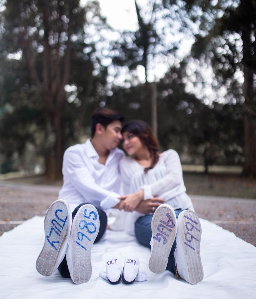 5 Photo Terkini Amyra Rosli Dan Ammar Bahrin Bakal Timang Anak Oktober ...