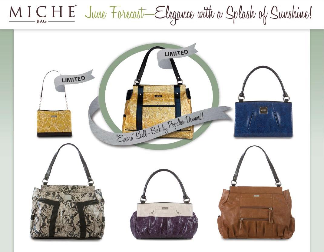 The Miche Blog: New June 2011 Shells