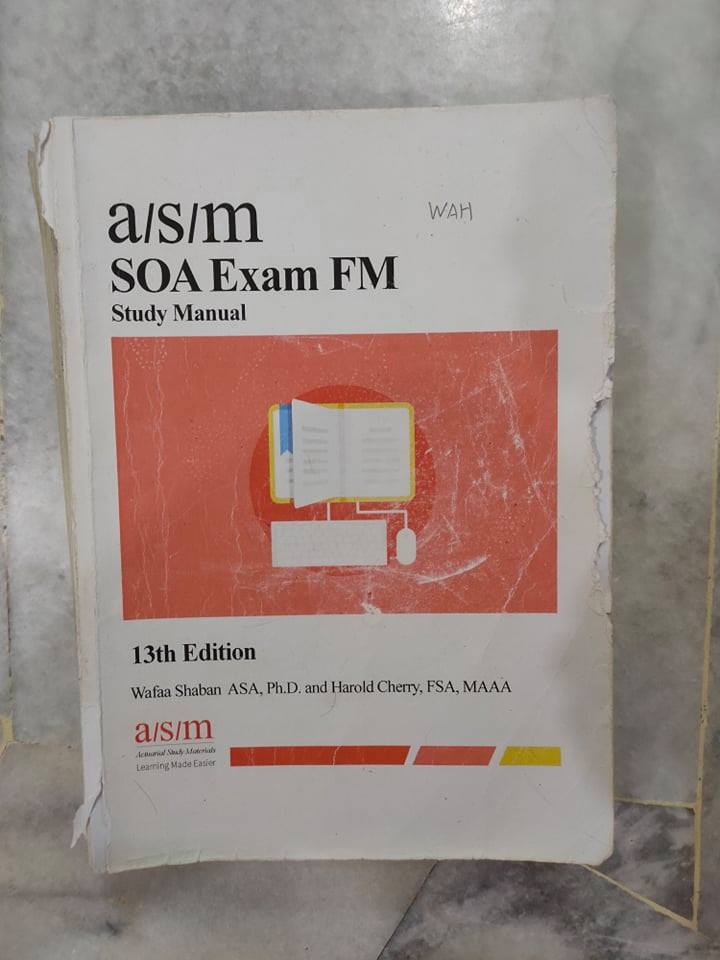 SOA FM 本人所用教材