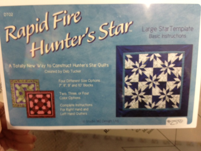 Everlasting Stitches: New Rapid Fire Hunter's Star Ruler