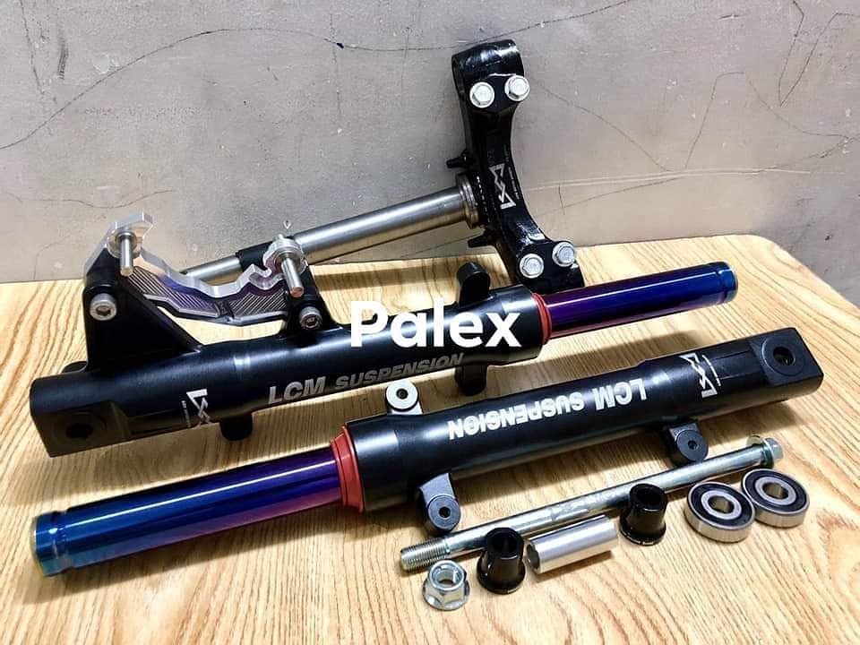 LCM RACING SUSPENSION FRONT FORK Y15ZR 31MM AUTO REBOUND ~ PALEX MOTOR ...