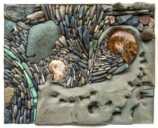 Unique Mosaics Stone Adorn Interior And Exterior Walls | Houzz Home