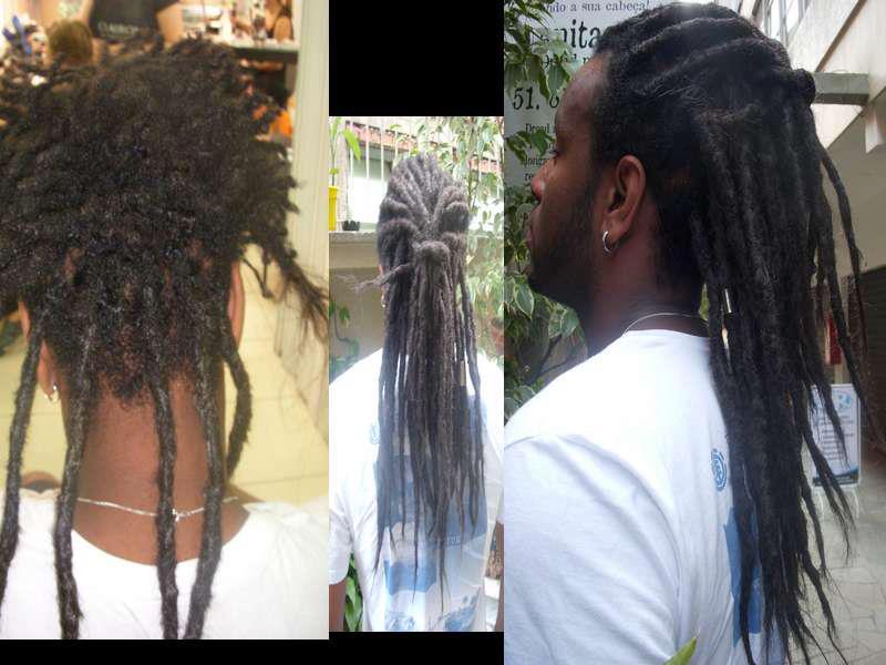 Dreads Poa Anitas: Dreadera dos guris, todos com a cabeça feita :D