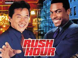 RUSH HOUR - Jackie Chan & Chris Tucker as Buddy Cops