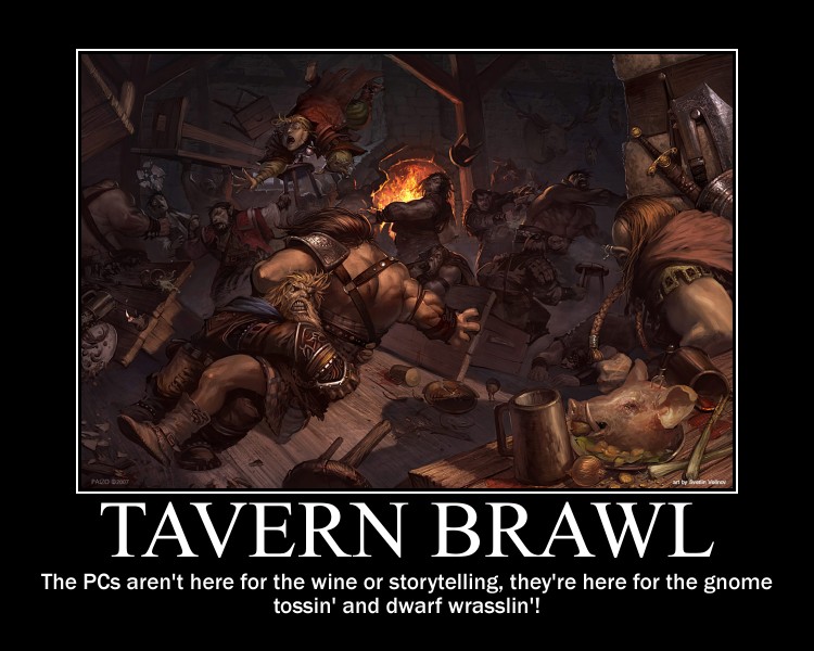 The Looney DM: Tavern Brawl