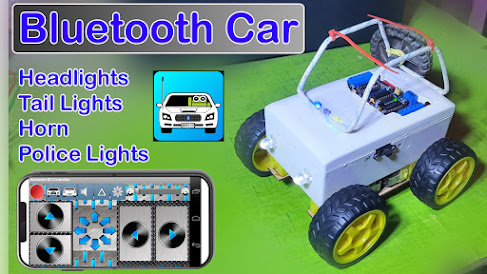Arduino Tutorial by Manmohan Pal: Bluetooth Car with Horn and Lights ...