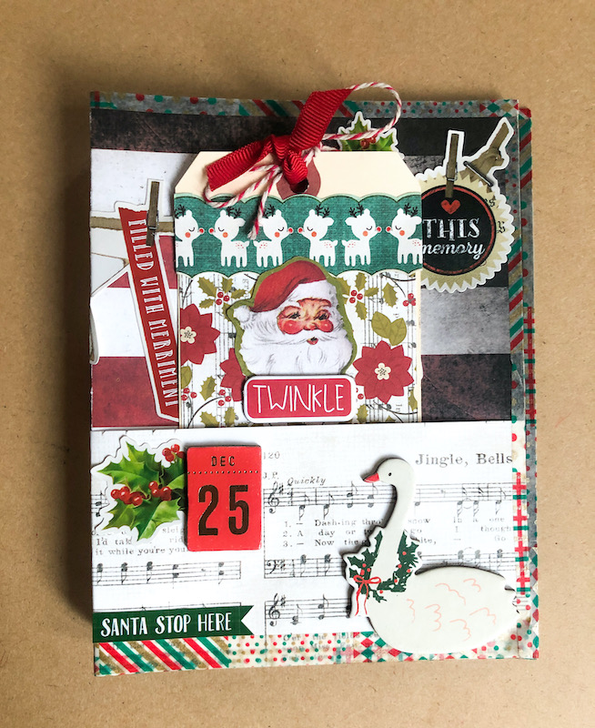 Do More With Less: Make Stuff Monday - Another decorated Christmas mini ...