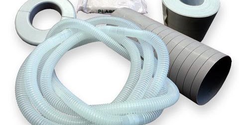 All New Mini Split Ductless HeatPump Systems: Wall & Drain Installation ...