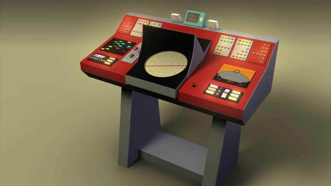 Realm Of Retro : STAR TREK Transporter console