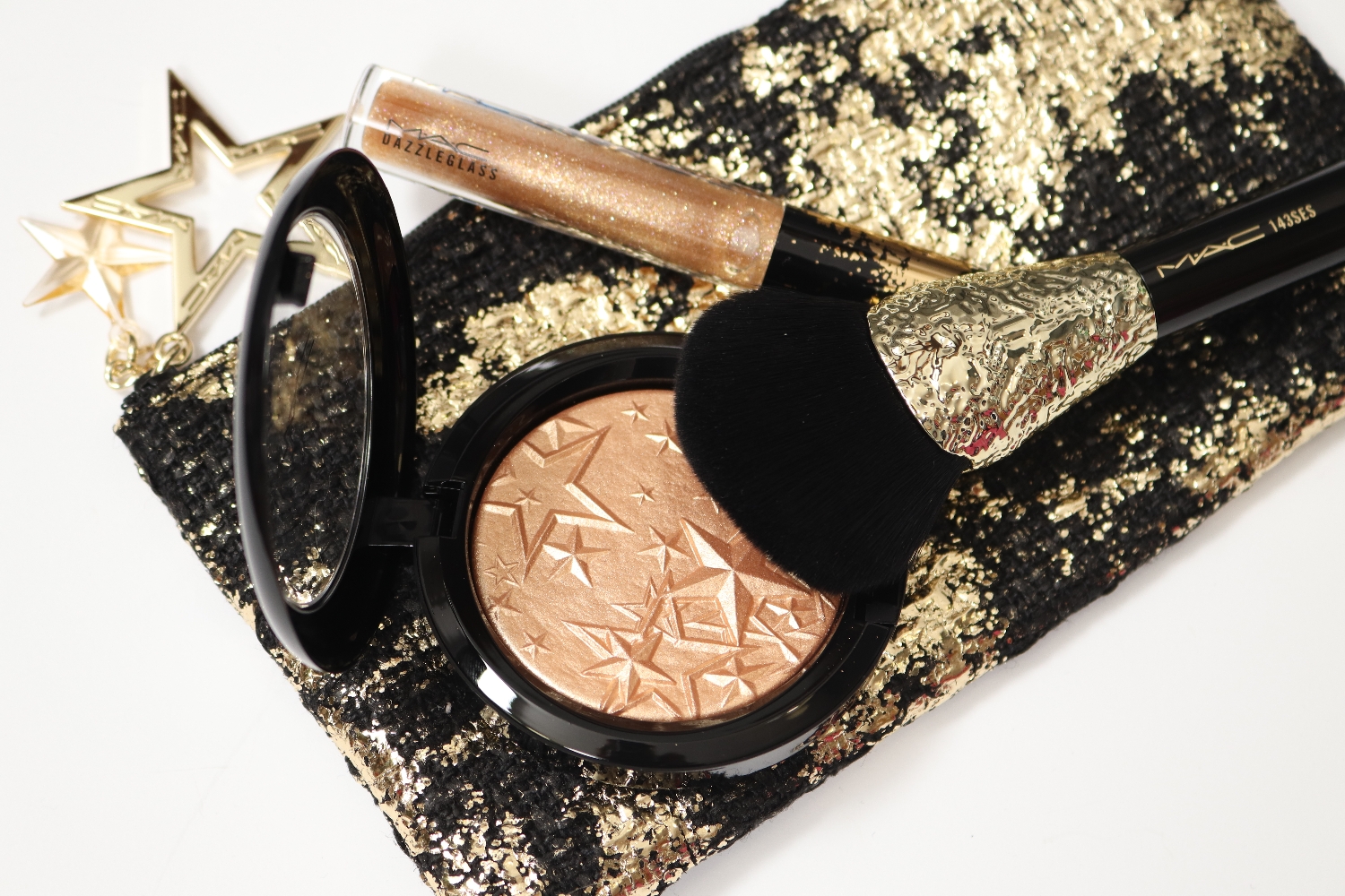 MacKarrie Beauty Style Blog: MAC Starring You Sprinkle of Shine Kit Gold