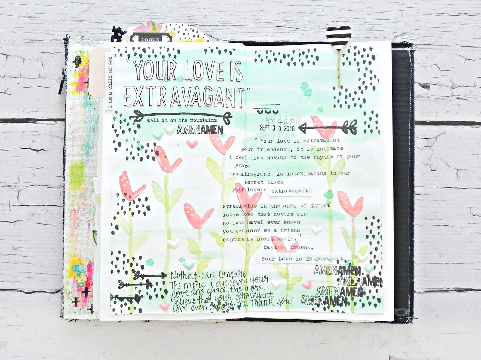 Shimmerz Paints: Song Journal Entry by Stephanie Buice