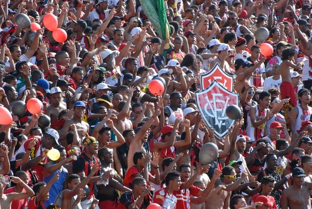 Ec Vitória Torcida Do Vitória Faz A Festa No Barradão Com O Acesso Do