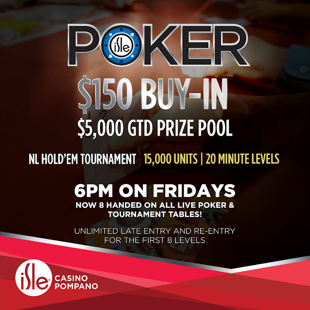Isle Casino Poker : Friday, December 4th: "Weekend Trifecta" Returns ...