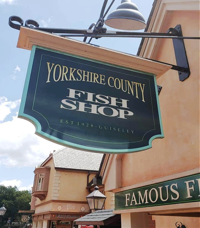 Pennsylvania & Beyond Travel Blog: Yorkshire County Fish Shop at Walt ...