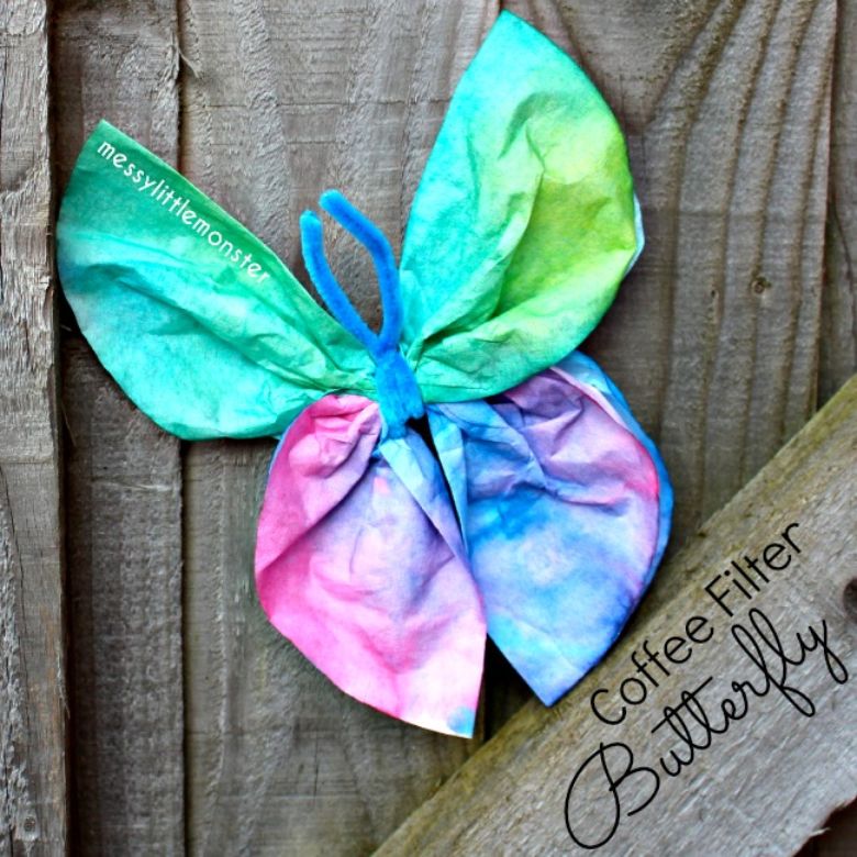25 Beautiful Butterfly Crafts for Kids of all Ages - Messy Little Monster