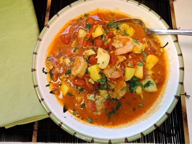 The Briny Lemon: Peruvian Seafood Stew