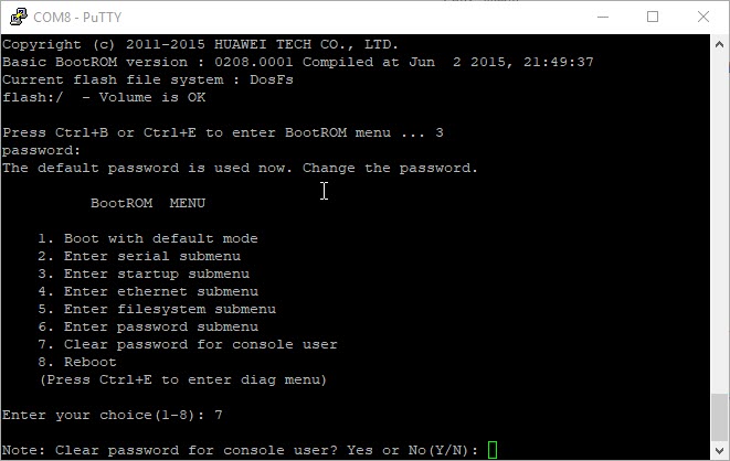Ini Rahasia Cara Reset Password Switch Huawei - Mozu Note